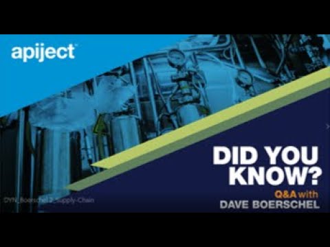 Did You Know? Prefilled Injector Supply Chain | Apiject